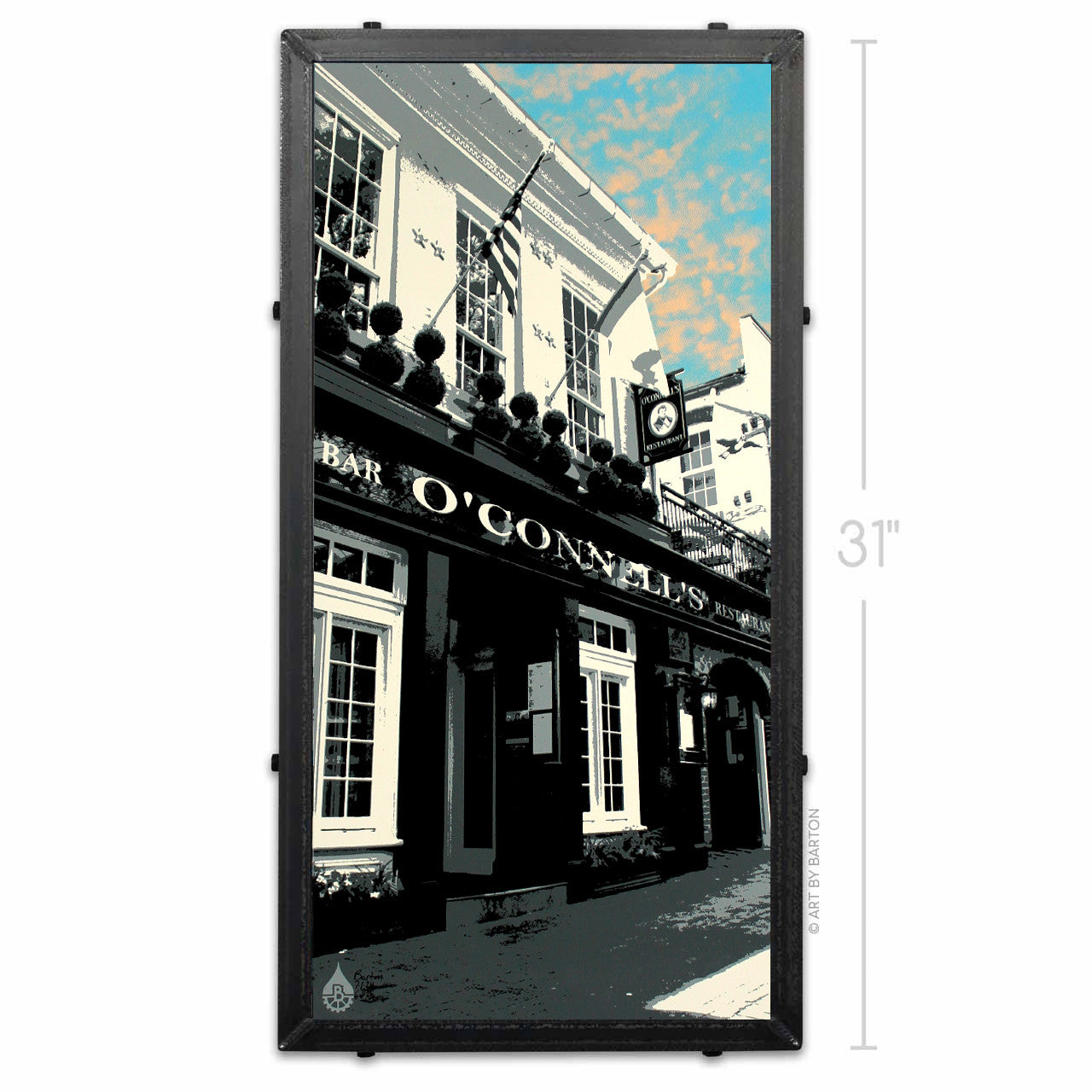 O' Connell's, Alexandria, VA 15x30 – Art by Barton